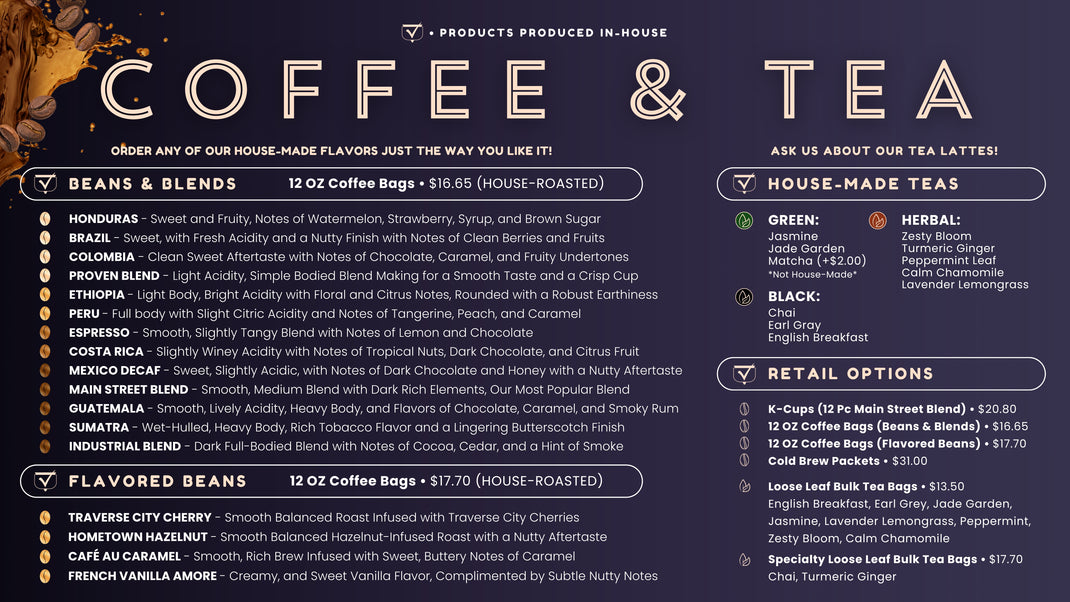 Menu – The Proving Grounds Coffee & Ice Cream